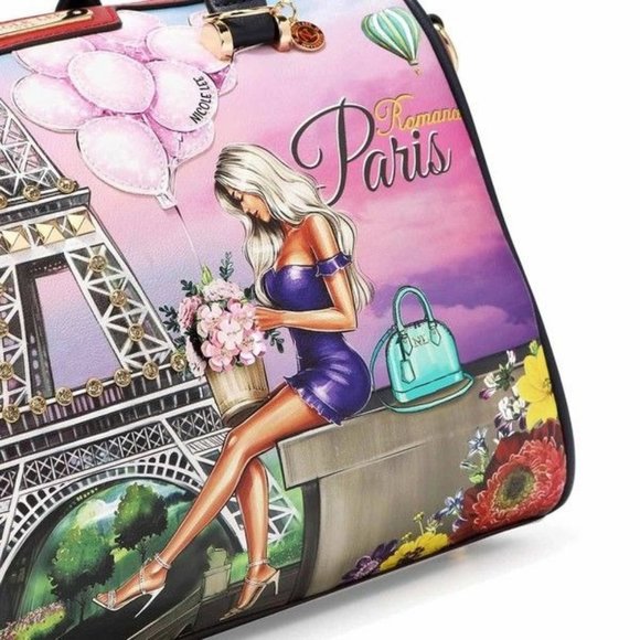 Bags | Romance In Paris Boston Bag | Poshmark